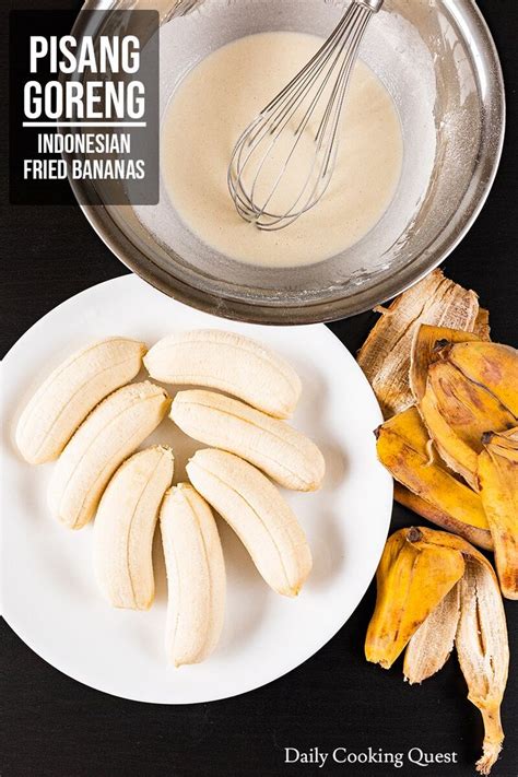 Pisang Goreng Indonesian Fried Banana Recipe Fried Bananas