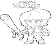 Coloriage Brawler Team Brawl Stars Dessin Brawl Stars à imprimer