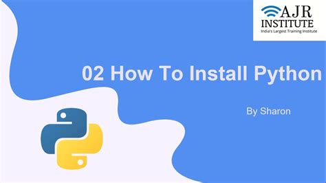 2 how to install python youtube
