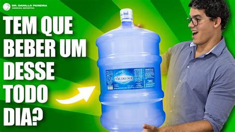 QUANTOS LITROS DE ÁGUA BEBER POR DIA Dr Danillo Pereira