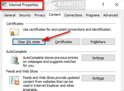How To Fix ERR SSL PROTOCOL ERROR MajorGeeks