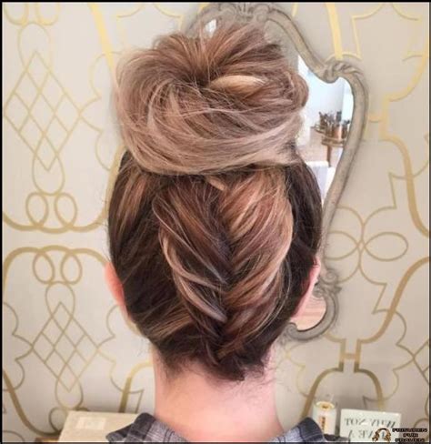 30 Schnelle Einfache Hochsteckfrisuren für Langes Frauenhaar
