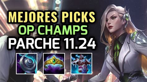Mejores Picks Y Campeones Op Parche Pretemporada League Of