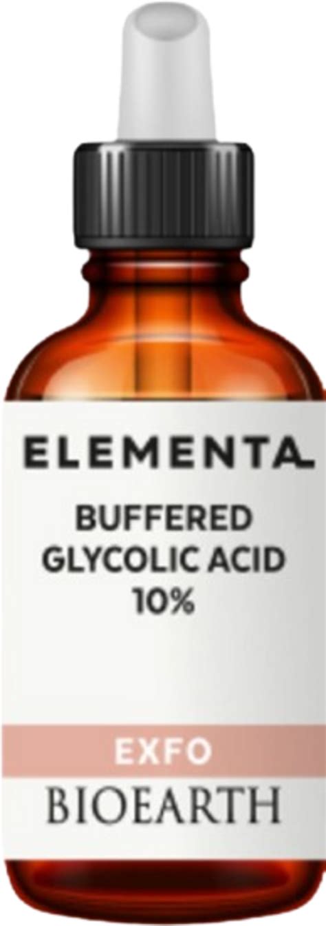 bioearth Acide Glycolique Tamponné 10 ELEMENTA EXFO 15 ml Boutique