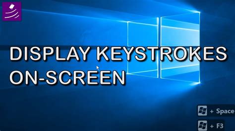 How To Show Keystrokes On Screen In Windows With Carnac Youtube
