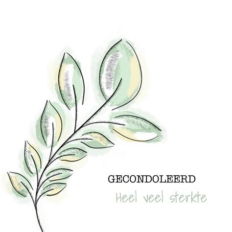 Condoleance Kaart Greetz Afscheid Greetz