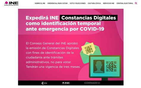 Te decimos cómo solicitar la Constancia Digital del INE identificación