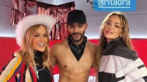 Amanda Holden And Rita Ora Scream With Excitement As They Meet Hunky Male Stripper The Us Sun