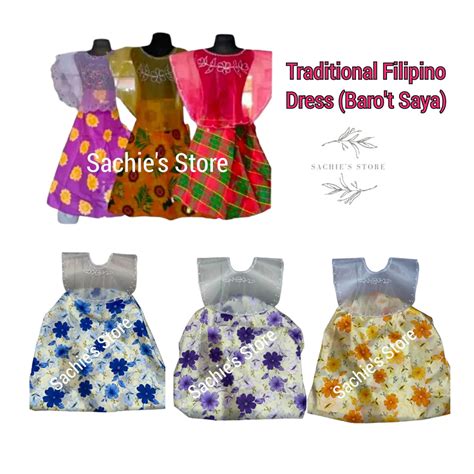 Buwan Ng Wika Costumes Kimona Nylon Floral Saya Filipiniana Terno