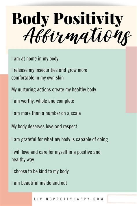 10 Body Positive Affirmations Artofit