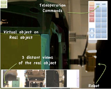 view of the teleoperation system with the use of augmented reality and download scientific