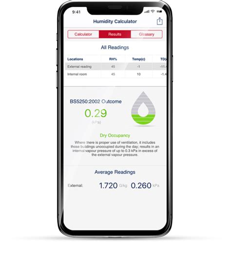 Humidity Calculator App Cornerstone Ltd