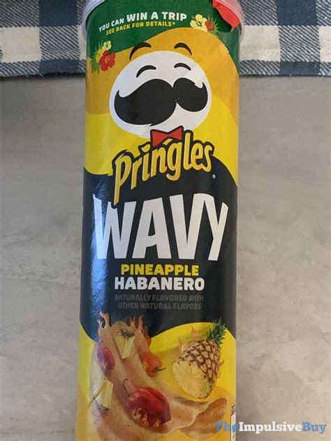 SPOTTED Pringles Wavy Pineapple Habanero Potato Crisps The Impulsive Buy