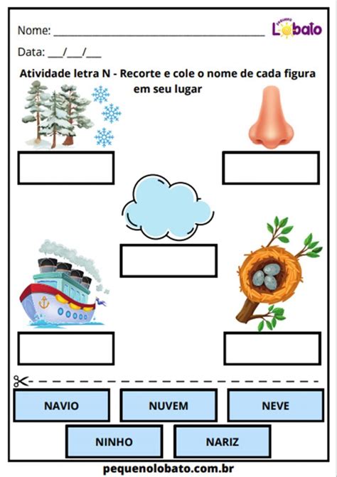 Atividades A Letra N Em Dezembro De 2024 COMPLETO