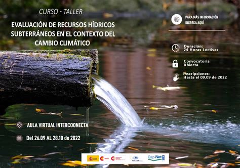 Intercoonecta organiza taller para evaluar recursos hídricos