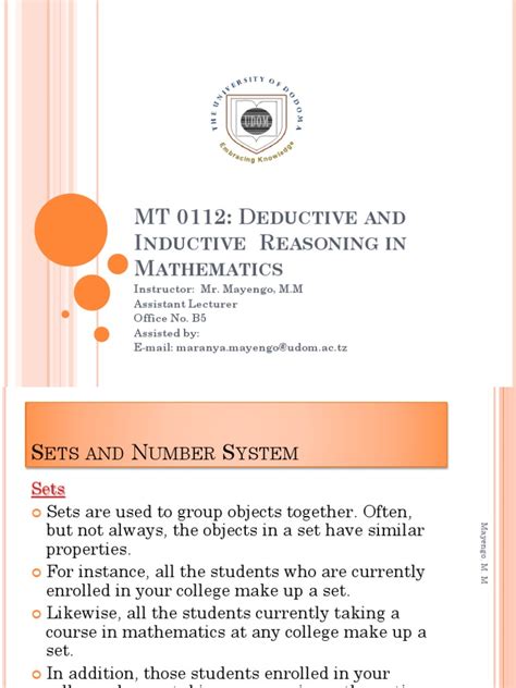 mt 0112 lecture1 sets pdf set mathematics integer