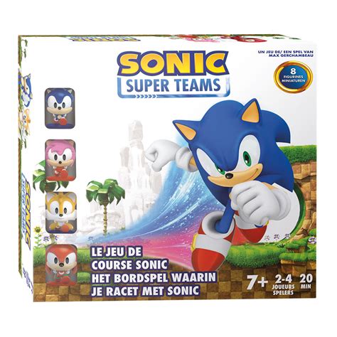 Sonic Super Teams Thimble Toys