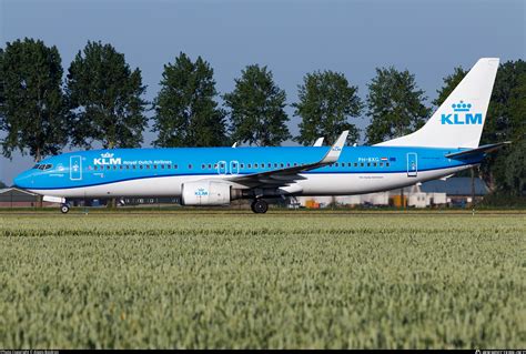 PH BXG KLM Royal Dutch Airlines Boeing 737 8K2 WL Photo By Alexis