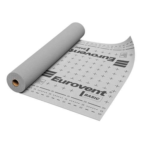 Su və külək izolyasiya membranı Eurovent Basic 1 5x50 m