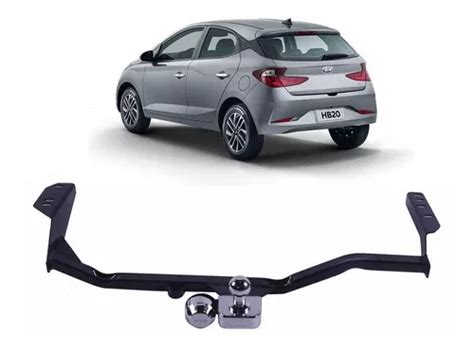 Engate Reboque Rabicho Fixo Atos 400k Hb20 Hatch 2022 2023