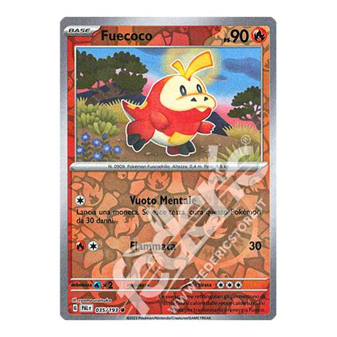 035 193 Fuecoco Comune Reverse IT MINT Federicstore
