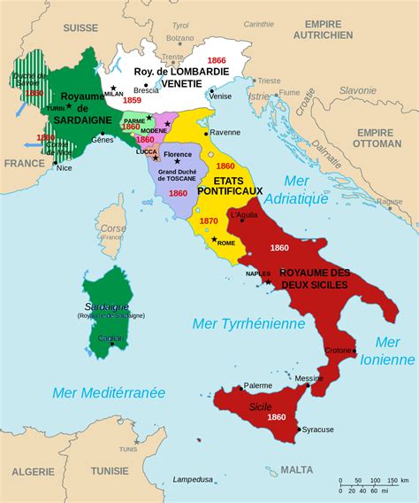 L Italie En Carte Italie Histoire De L Italie Ravenne