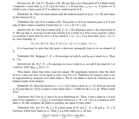 solved please prove theorem 153 and theorem 155 please use