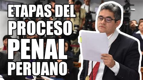 ETAPAS DEL PROCESO PENAL PERUANO 2023 Investigación Preparatoria