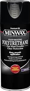 Minwax Fast Drying Polyurethane Spray Protective Wood Finish Clear