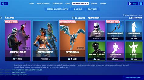 BOUTIQUE FORTNITE D AUJOURD HUI 10 06 YouTube