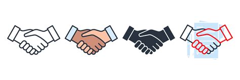 Handshake Logo Clipart Designs