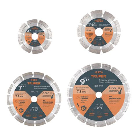 Ficha Tecnica Discos de diamante rin segmentado cortes rápidos