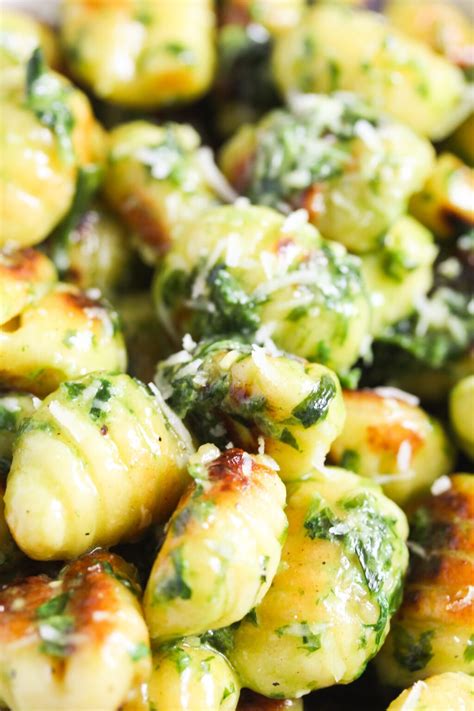 Creamy Pesto Gnocchi Recipe The Fast Recipe Food Blog