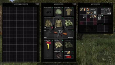 DayZ Standalone Inventory Concept YouTube