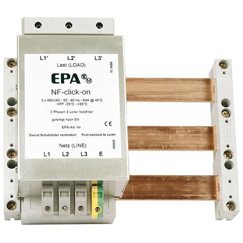 Filtre Lectronique Passe Bas Nf Series Epa Gmbh Passif Emi Ac