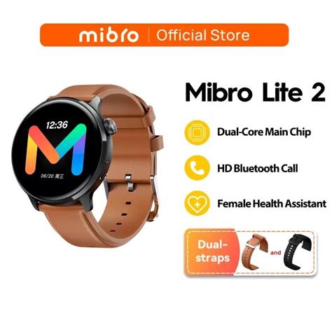 Mibro Lite2 Jam Tangan Pintar Versi Global Panggilan