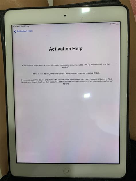 How To Do Activation Lock In My Ipad Apple Community
