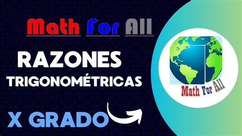 Ejercicio de razones trigonométricas y cofunciones YouTube