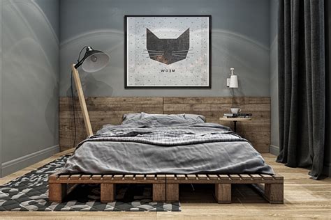 Desain Kamar Industrial Ruang Rupa Arsitek