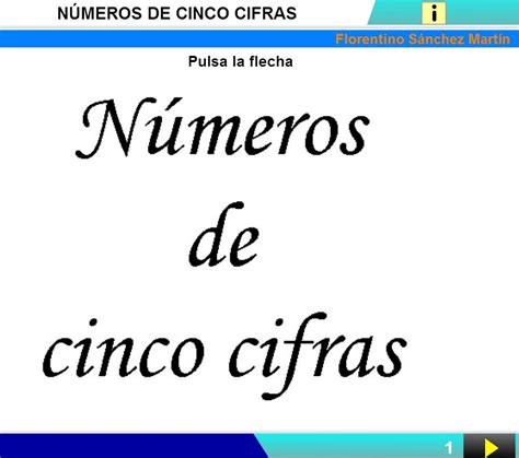 Numeros De 5 Cifras