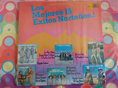 Los Mejores 15 Exitos Norteños Lp Varios Y Meses sin intereses