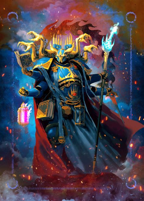 Thousand Sons Sorcerer Poster Picture Metal Print Paint By