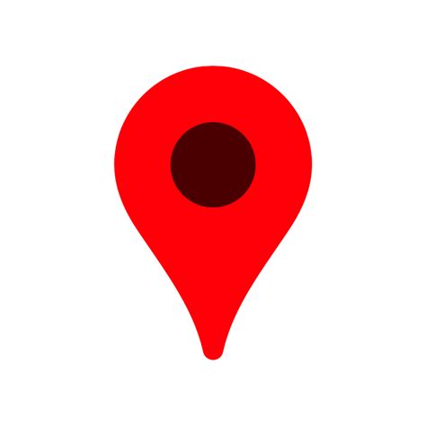 Descargar icono de puntero de mapa símbolo de ubicación gps pin de