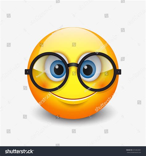 Smiley Face With Glasses Emoji