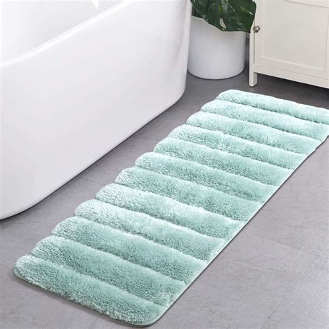 Amazon Haocoo Bath Runner Non Slip Thick Tufted Bathroom Rugs