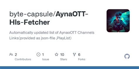 GitHub Byte Capsule AynaOTT Hls Fetcher Automatically Updated List