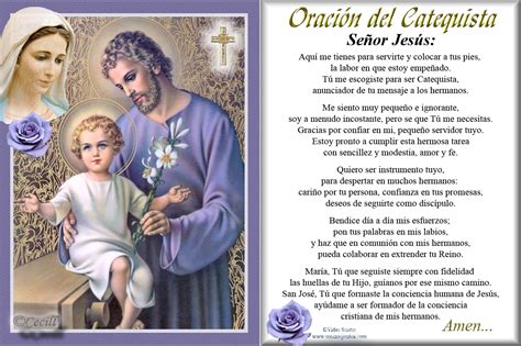 Blog Católico Gotitas Espirituales ORACIÓN DEL CATEQUISTA