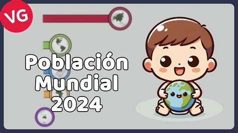 Población Mundial por Continentes 1950 2024 YouTube
