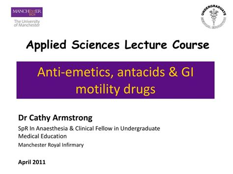 Ppt Anti Emetics Antacids Gi Motility Drugs Powerpoint