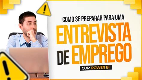 Como Se Preparar Para Uma Entrevista De Emprego Power BI YouTube